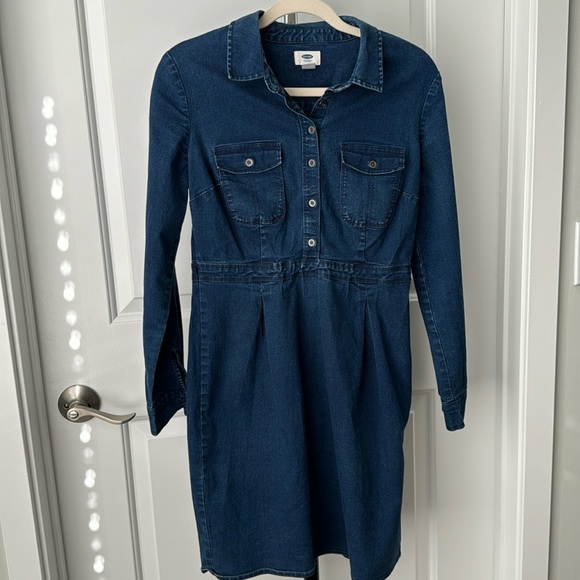 Denim Dresses At Old Navy
